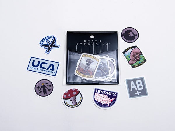 DEATH STRANDING Flake Stickers – Kojima Productions Store