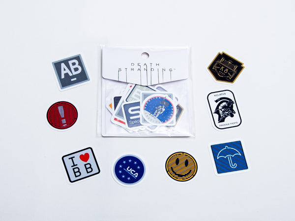 DEATH STRANDING Flake Stickers – Kojima Productions Store