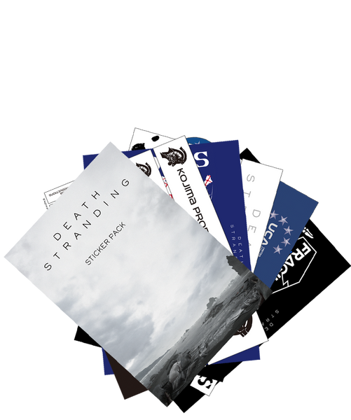 DEATH STRANDING Set of 5 Sticker Sheets – Kojima Productions Store